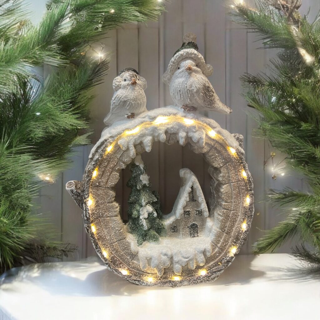 LED Bird Tree Ring | Platt Hill Nursery